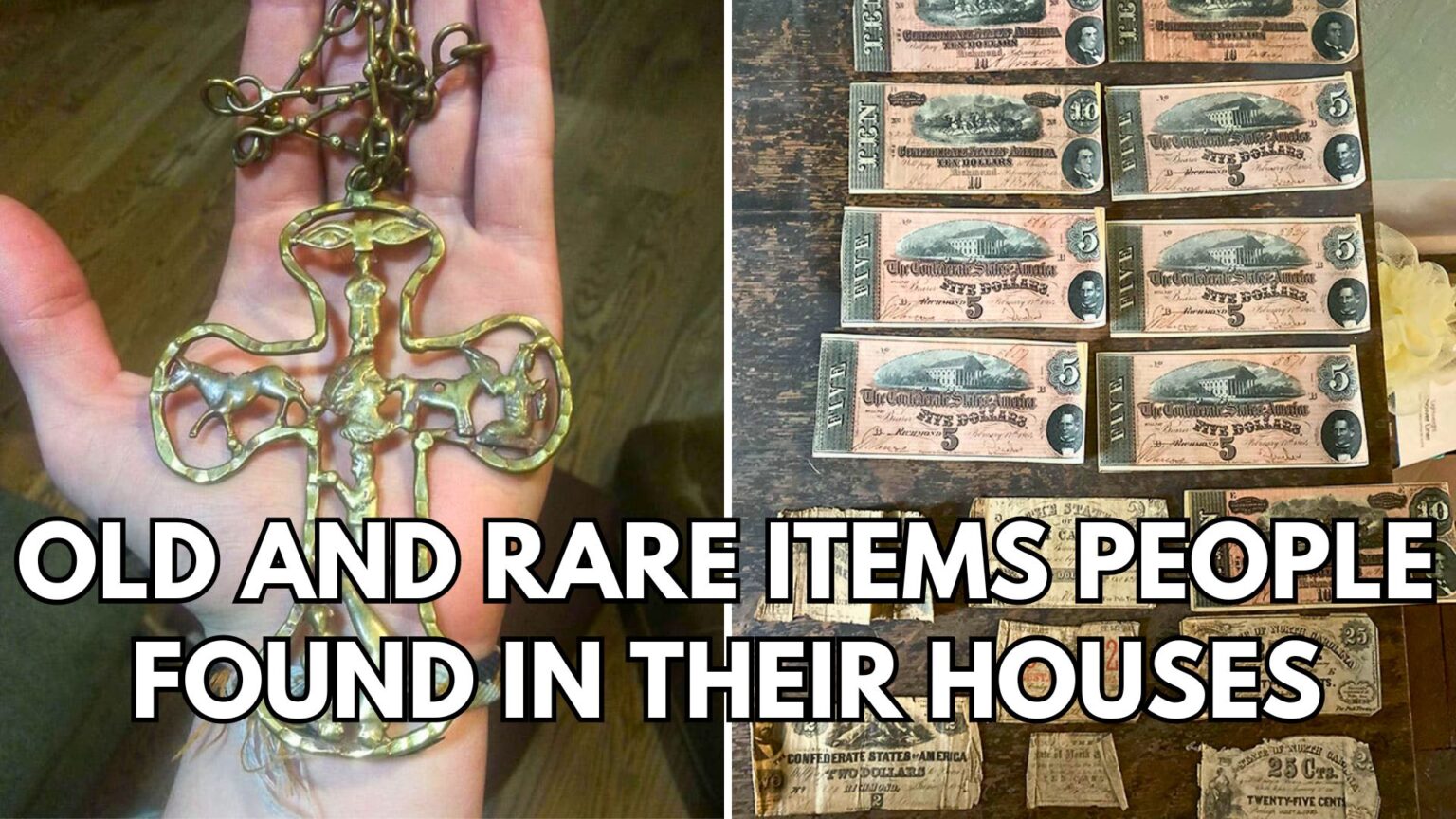 47 Rare and Interesting Things People Found Hidden in Their Houses